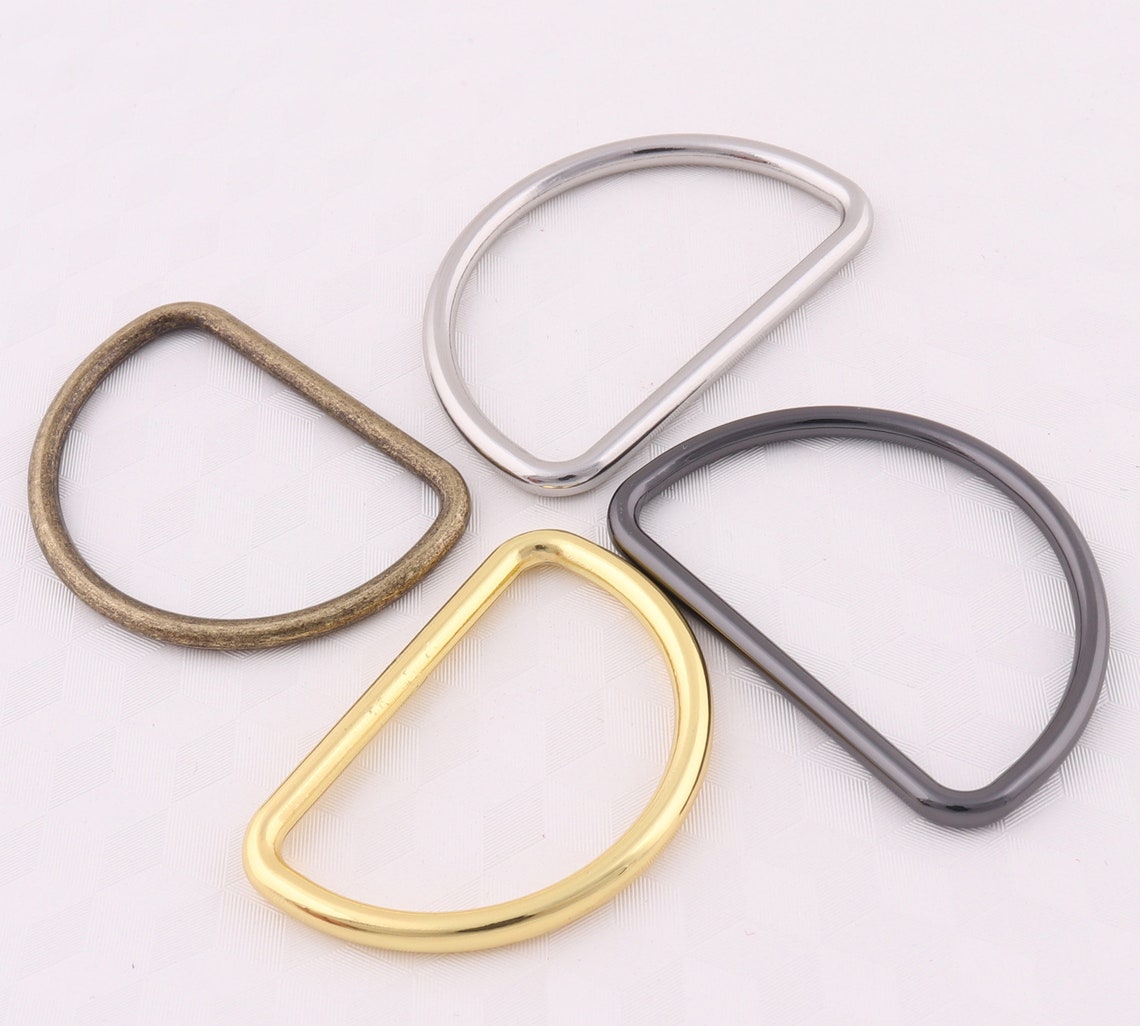 D-ring Large D-ring 4 Color& 3 Size Zinc Alloy D-ring Metal - Etsy