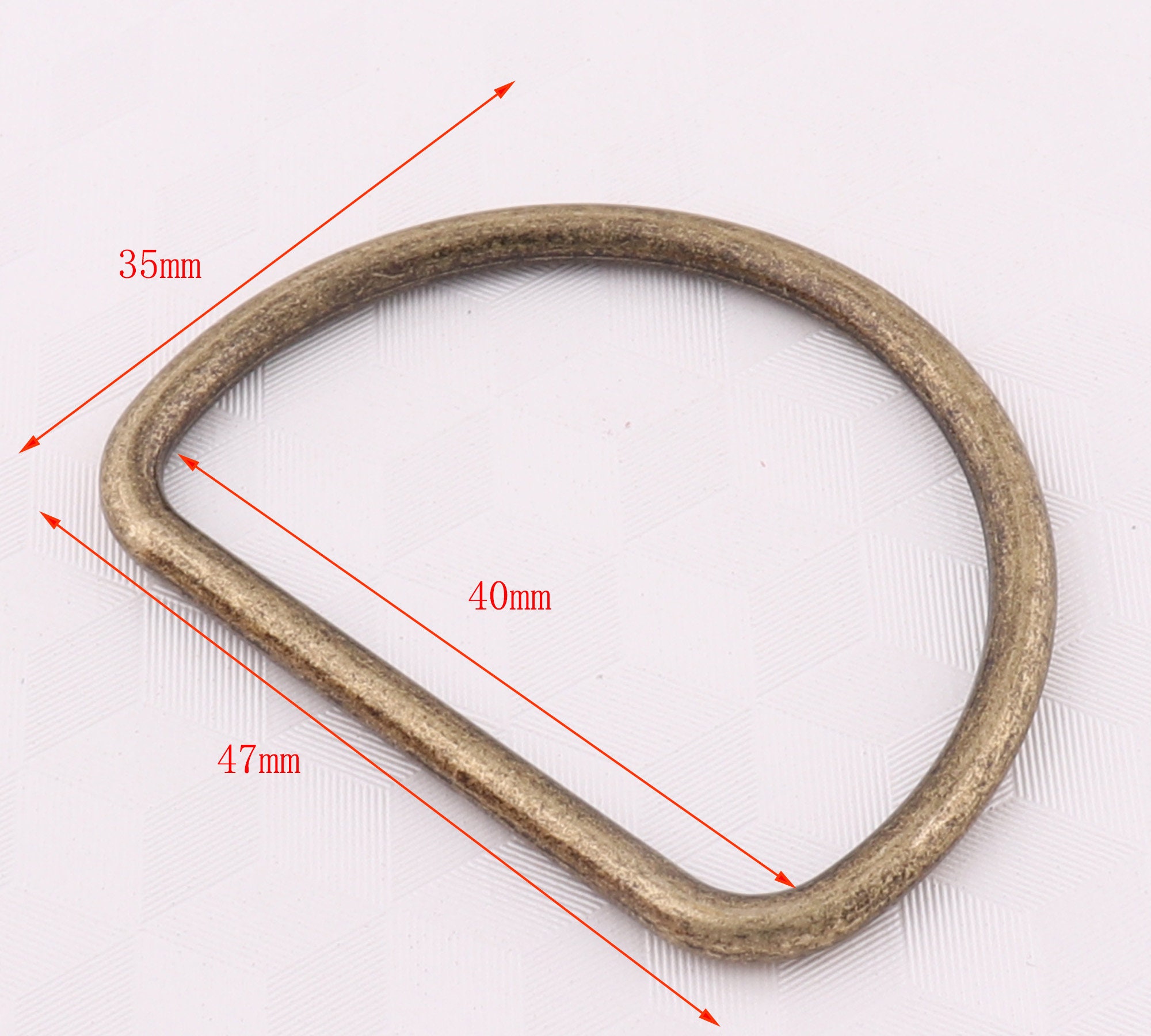 D-ring Large D-ring 4 Color& 3 Size Zinc Alloy D-ring Metal - Etsy