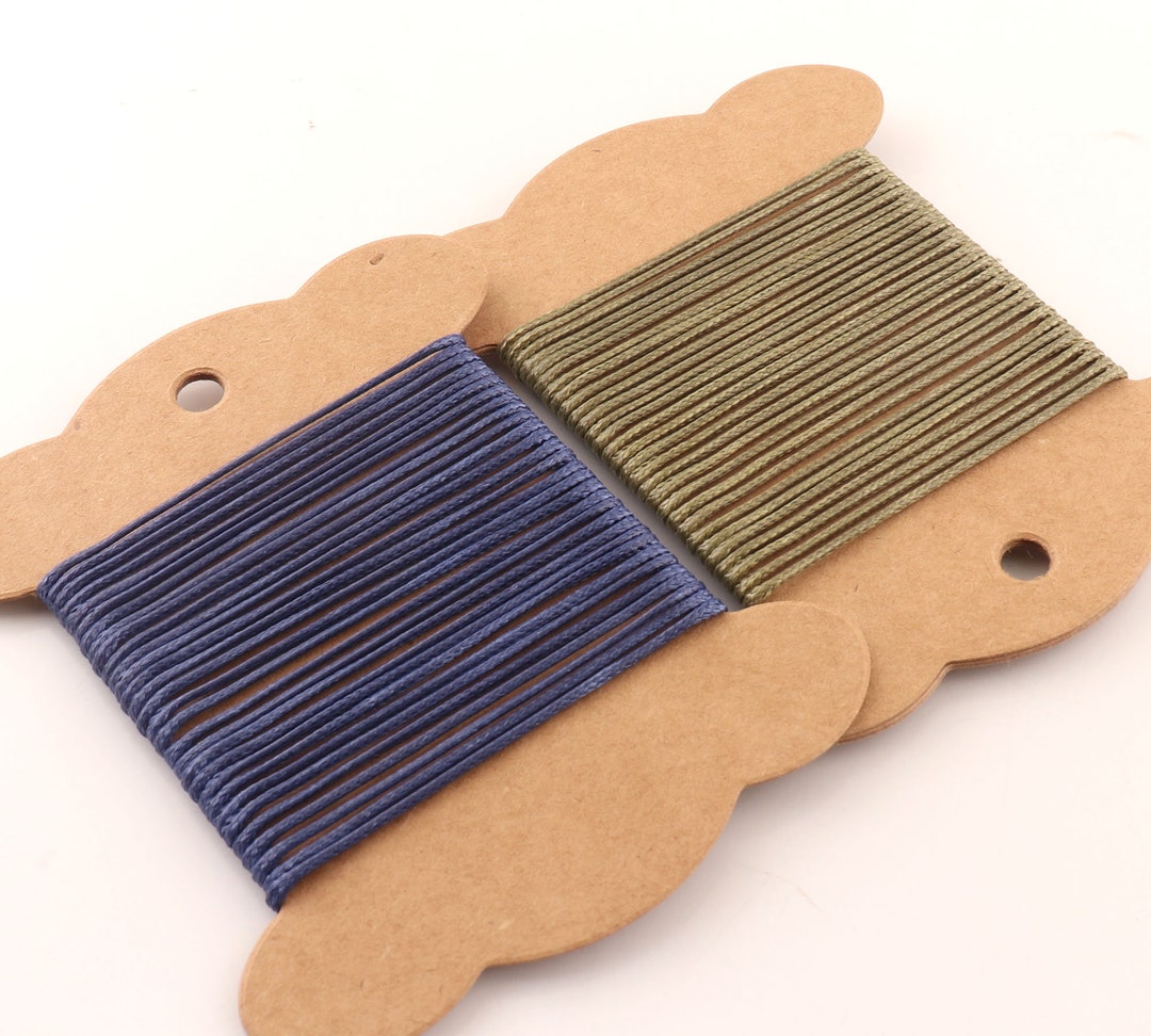 1.0mm Waxed Polyester Cord,wax String, Korean Polyester Cord, Macrame ...