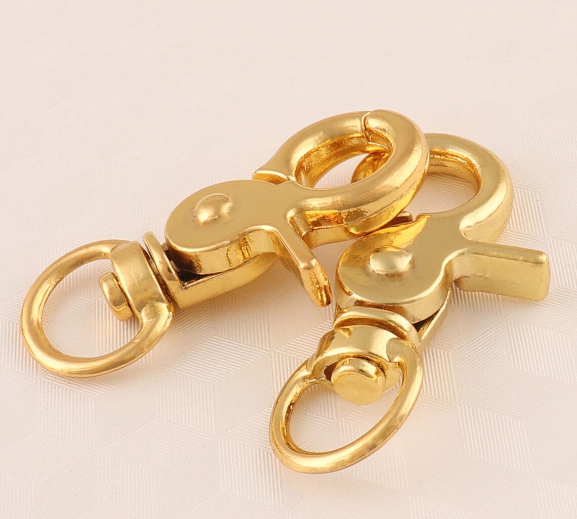 Swivel Snap Hook Gold Loop Inner Size Trigger Snap Hook Large - Etsy