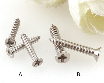 Cross Head Decorative Screws/ Flat Head Screws/antique Bronze - Etsy