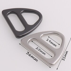 Slider Buckle Triangle Strap Buckles Belt Buckle Belf Buckle - Etsy