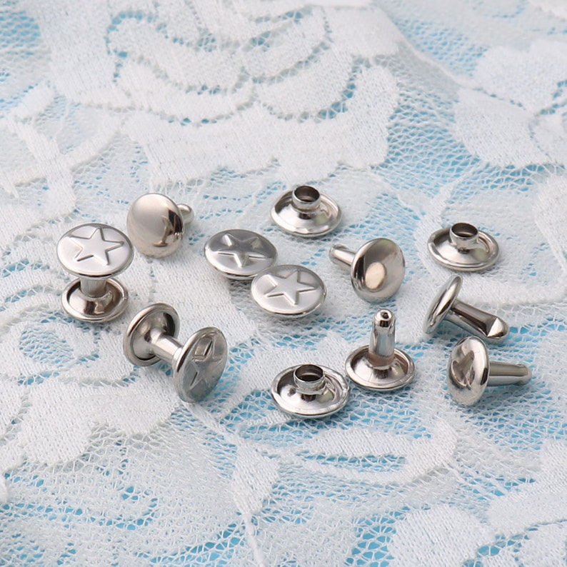 Silver Rivet Star Rapid Rivet Single Cap Rivets 50pcs 109mm - Etsy