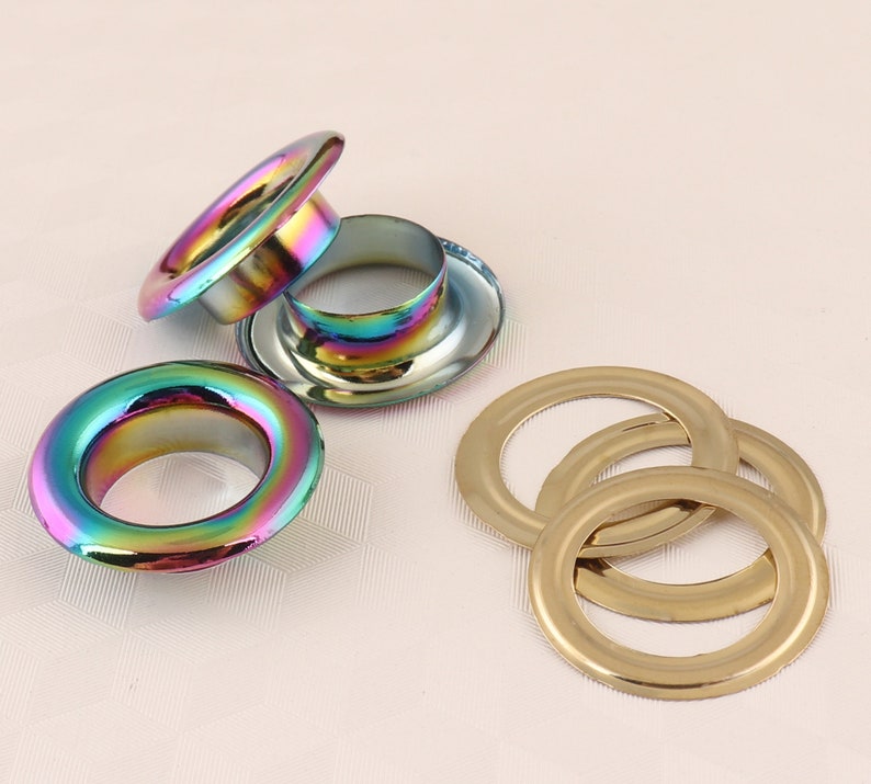 Available in Two Sizes for Color Eyelet Metal Eyelet Brass - Etsy