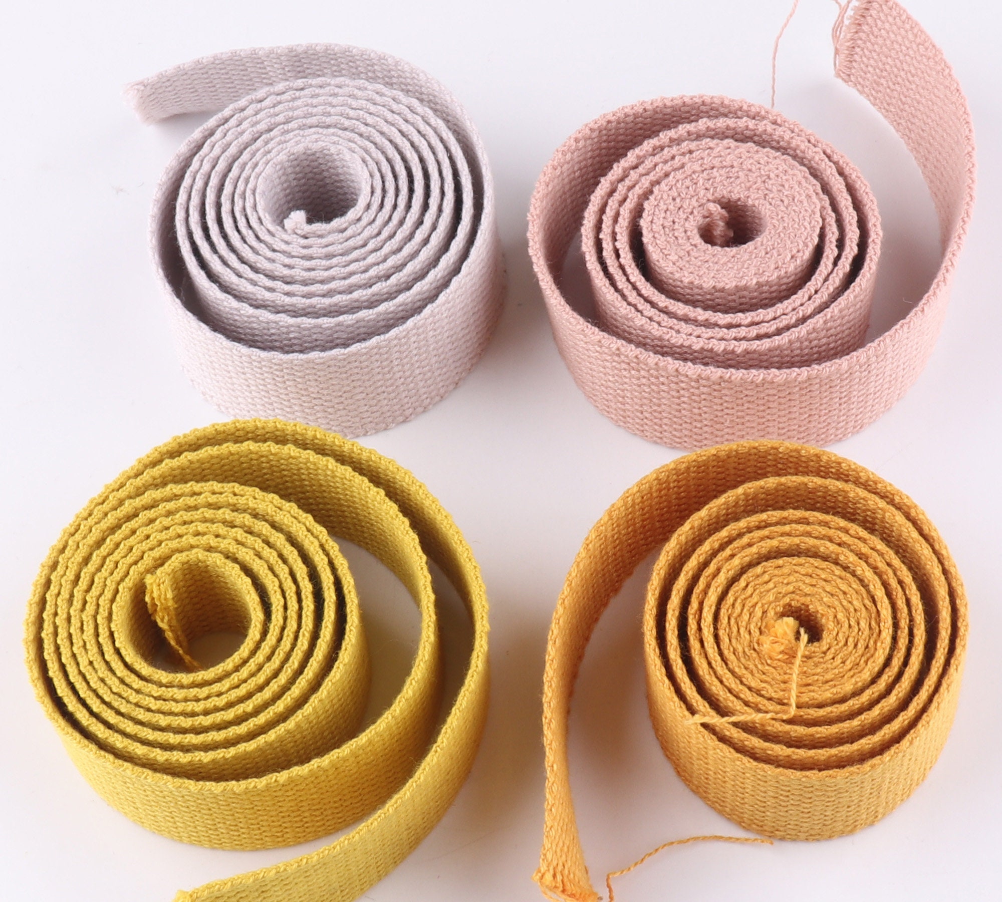 Colored Sewing webbing Double-side Cotton Soft Solid webbing | Etsy