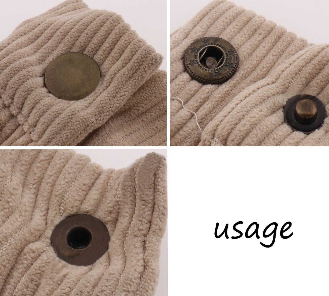 20 Sets Snap Buttonleather Closure Snap Fastenermetal Snap | Etsy