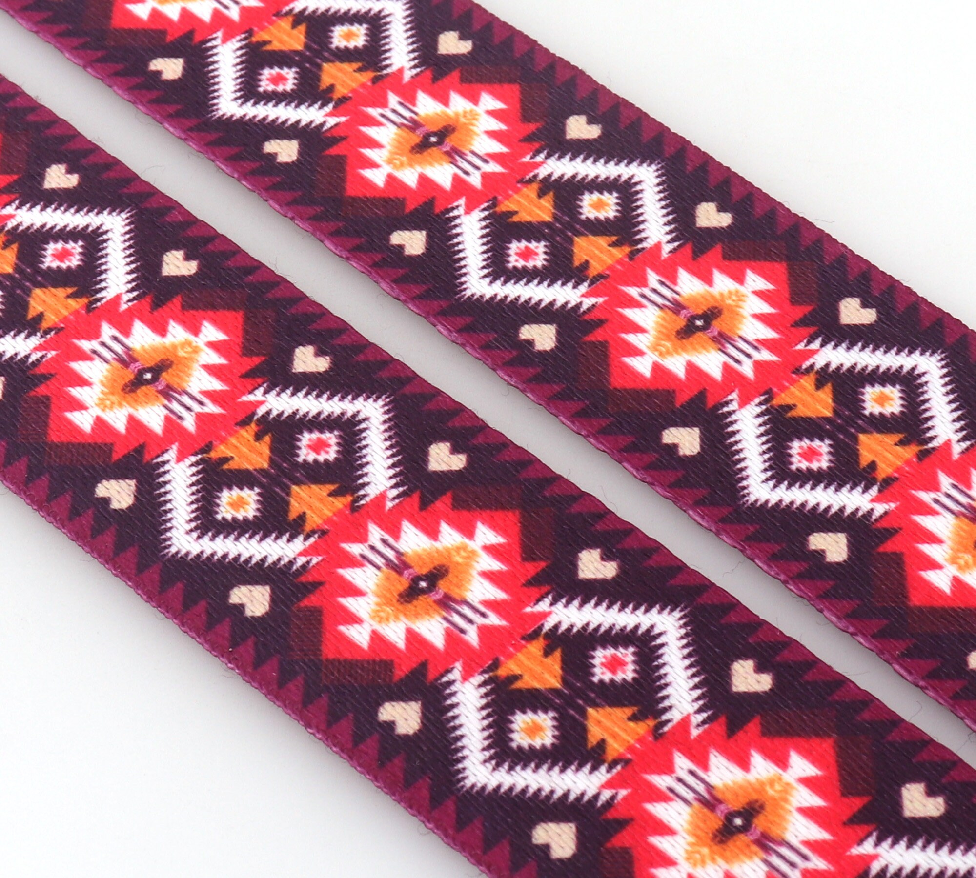 Nylon Webbingsmooth Webbingretro Pattern Colorful - Etsy