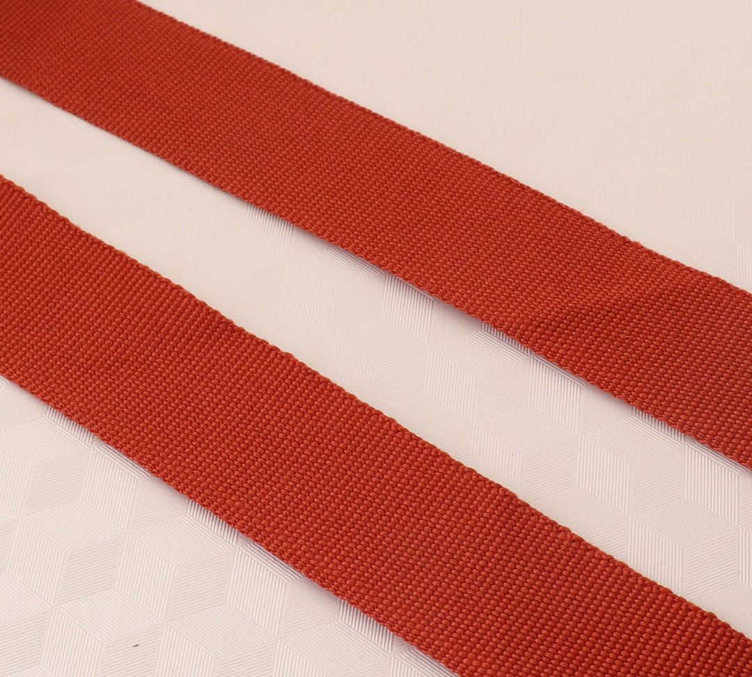 22mm Nylon Webbing Orange Red Keychain Webbing Belt Webbing - Etsy