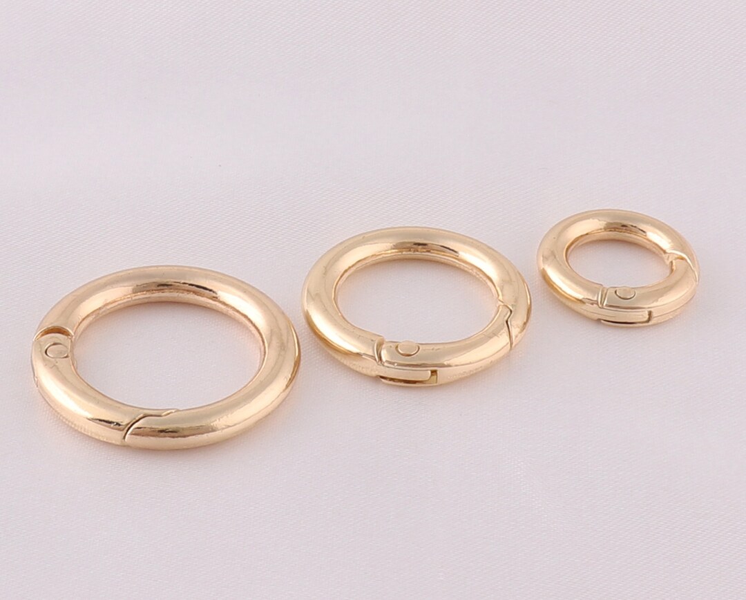 10mm/17mm/20mminner O Rings Metal Rings Keychain Rings - Etsy
