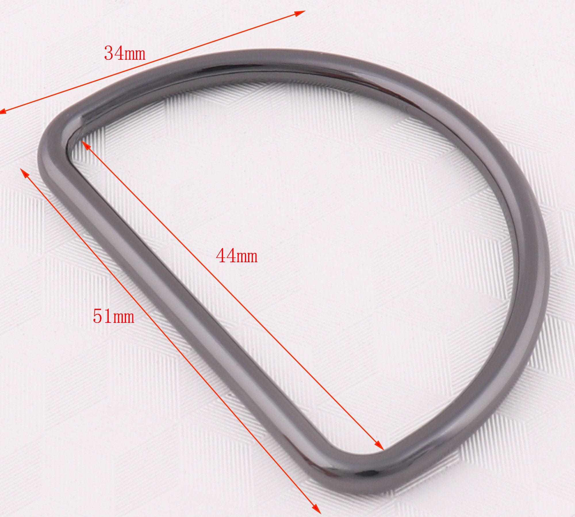 D-ring Large D-ring 4 Color& 3 Size Zinc Alloy D-ring Metal - Etsy