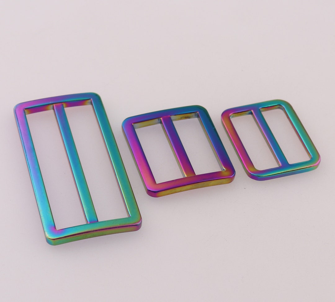 Metal Purse Backpack Bucklesrainbow Buckleadjuster Buckle - Etsy
