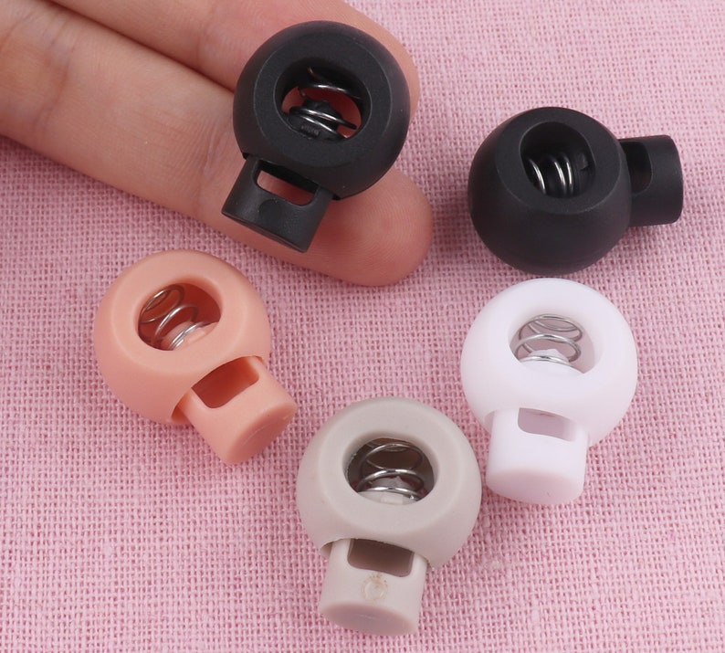 Elastic Cord Toggle Lockcolorful Button Toggle Cord - Etsy