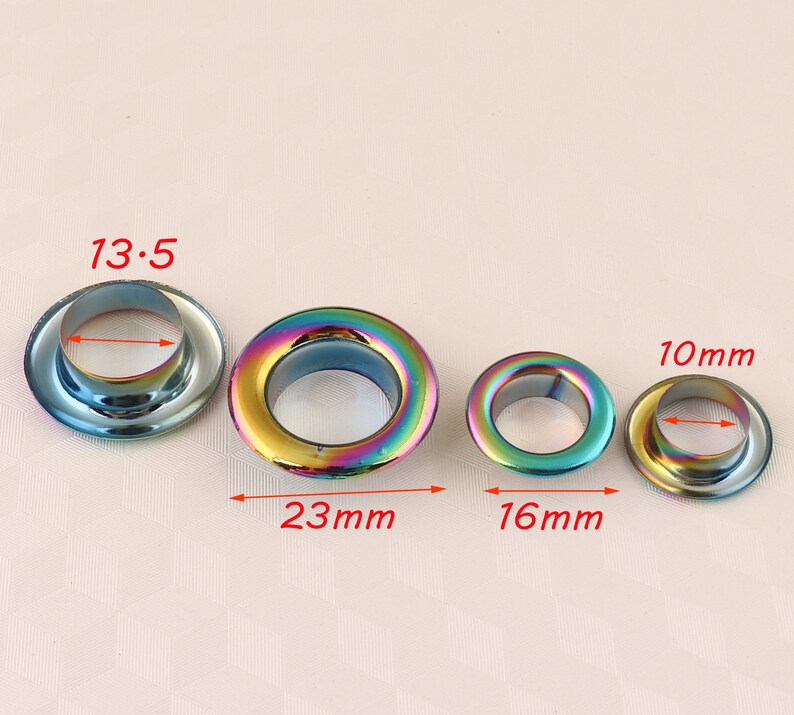 Available in Two Sizes for Color Eyelet Metal Eyelet Brass - Etsy