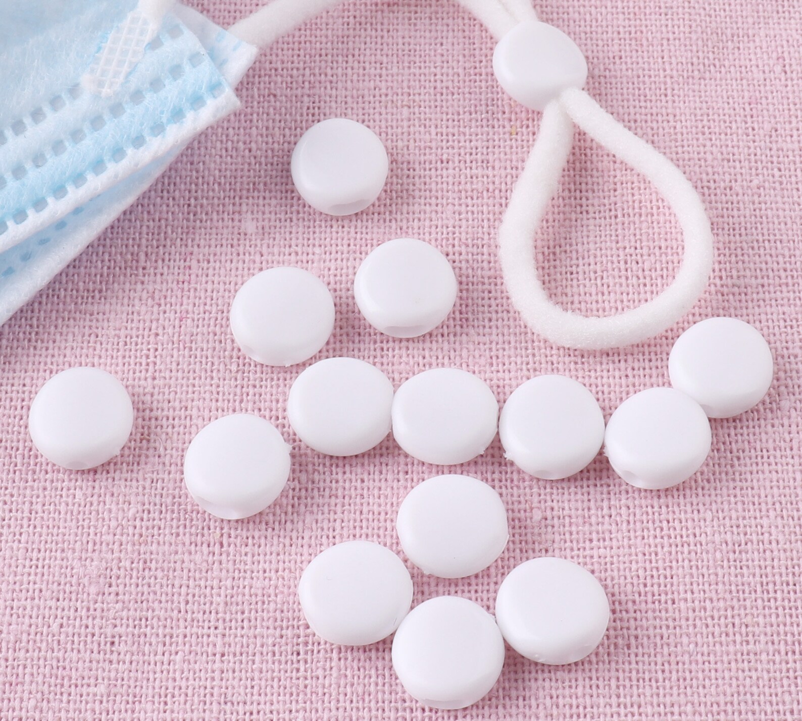 100pcs Plastic Elastic Cord Stopper for Face Maskrope Cord - Etsy