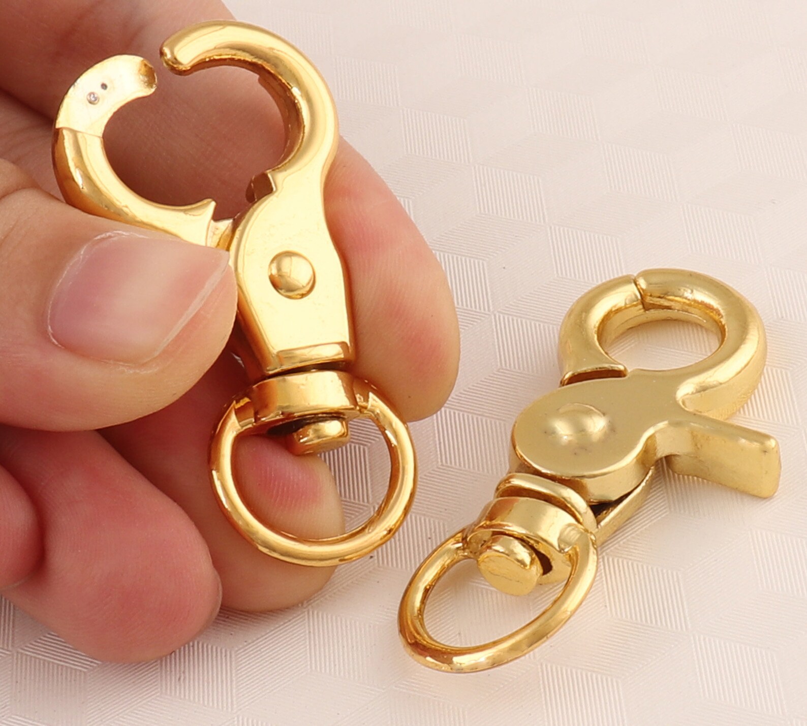 Swivel Snap Hook Gold Loop Inner Size Trigger Snap Hook Large - Etsy