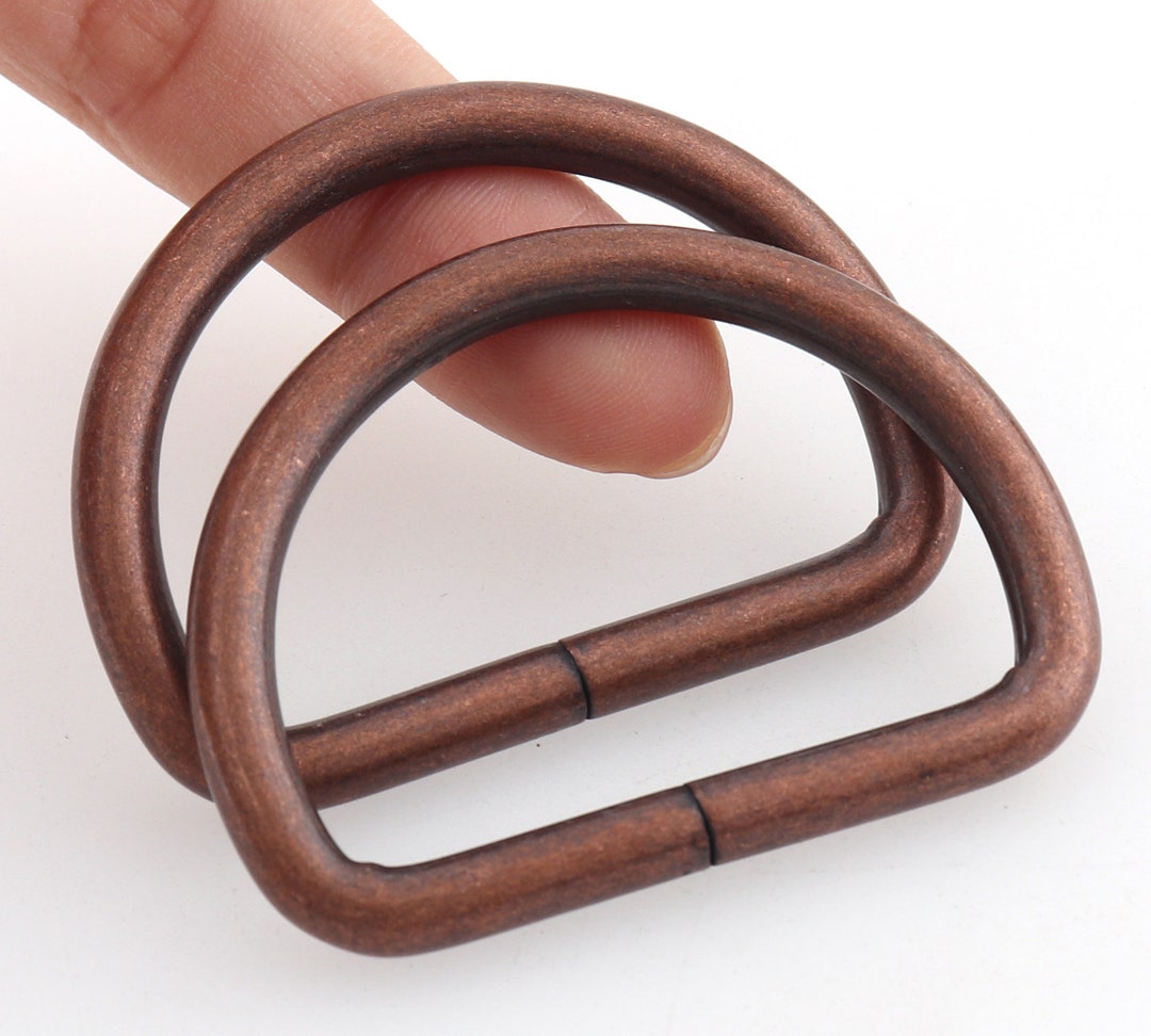 Heavy D Ring Red Bronze Purse Loop Metal D-ring Finding - Etsy