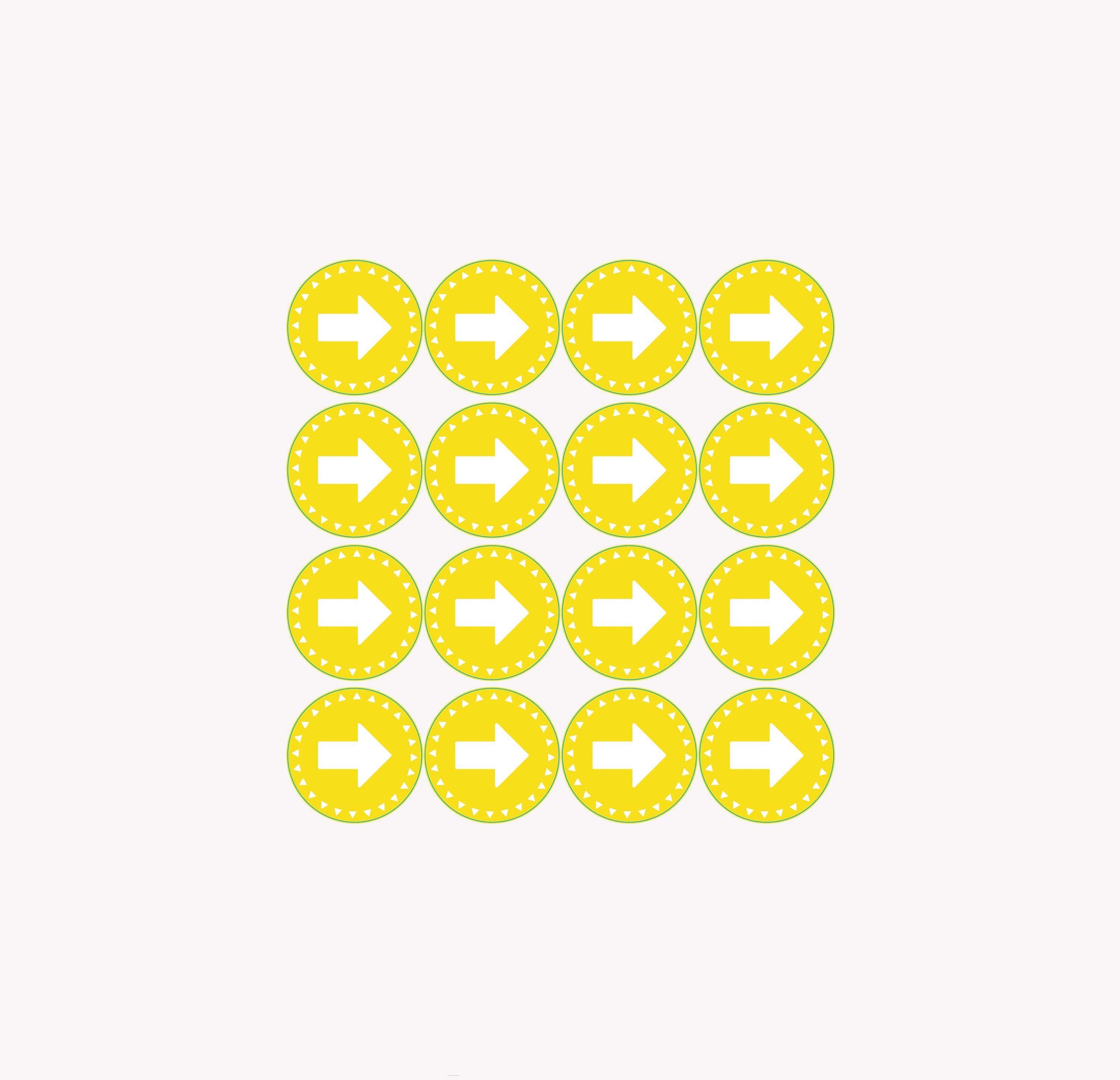 Directional Stickers | Arrow Floor Stickers | Sensory Stickers ...