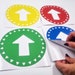 Directional Stickers | Arrow Floor Stickers | Sensory Stickers ...