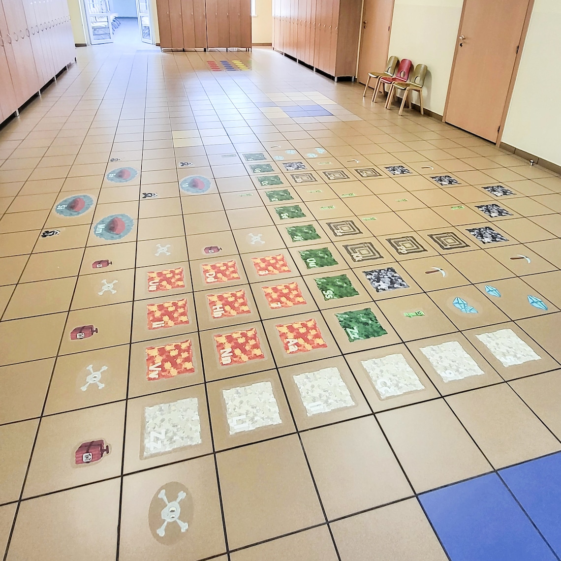 Interactive ABC FLOOR STICKERS | Classroom Educational Vinyl Decal ...