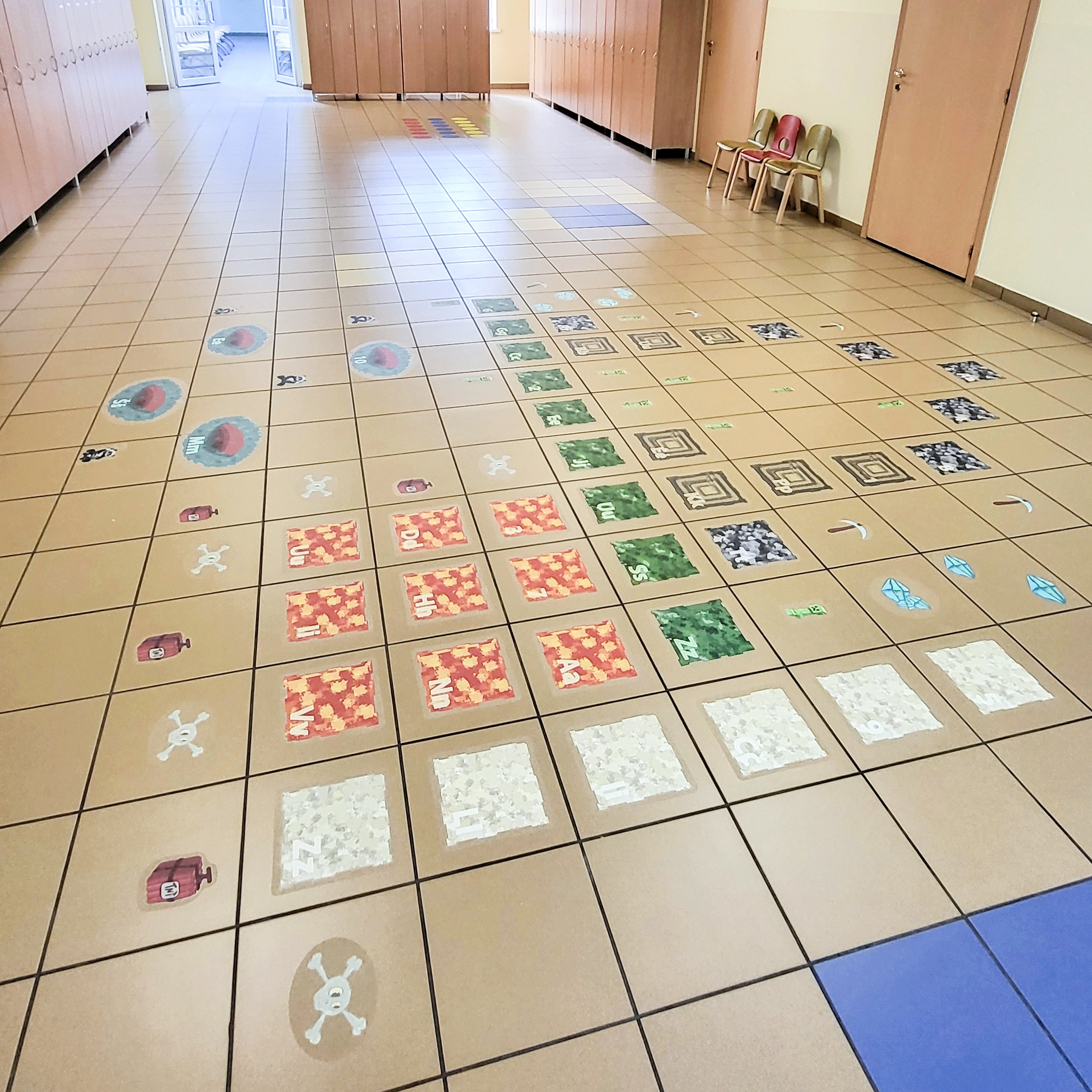 Interactive ABC FLOOR STICKERS | Classroom Educational Vinyl Decal ...