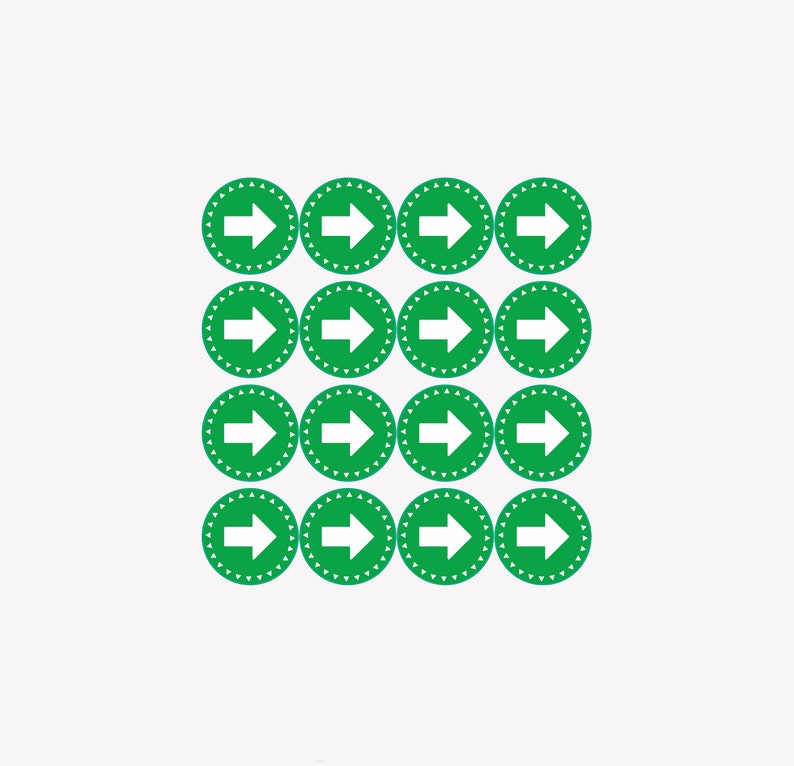 Directional Stickers | Arrow Floor Stickers | Sensory Stickers ...