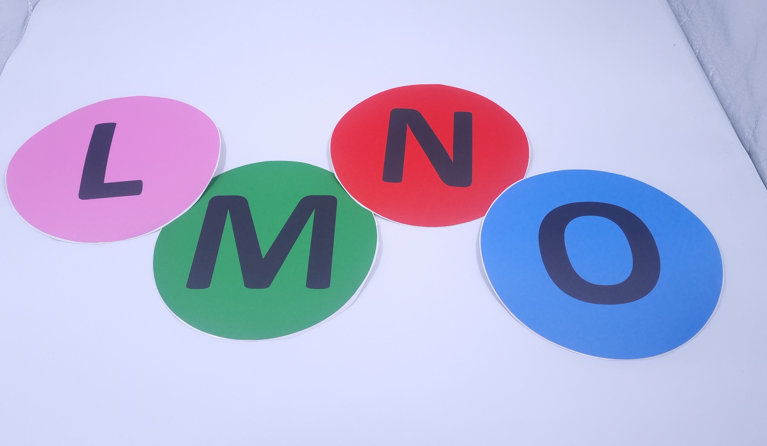 SENSORY Abc and Numbers FLOOR STICKERS | Playground Decor | Hallway ...