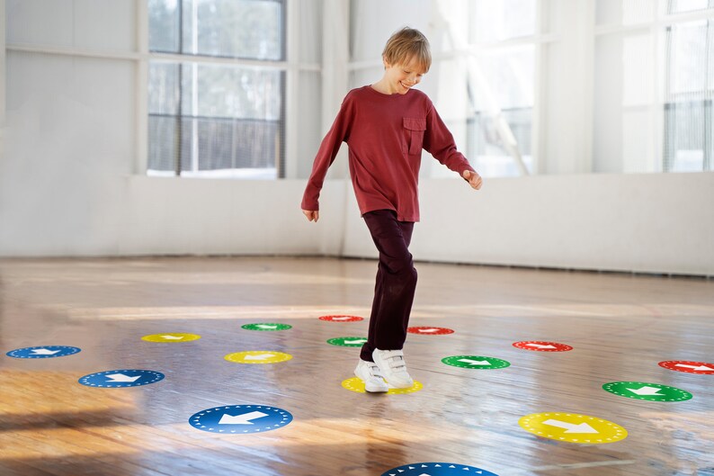 Directional Stickers | Arrow Floor Stickers | Sensory Stickers ...