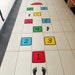 Sensory Hopscotch Floor Stickers | Schools Playground Decal ...