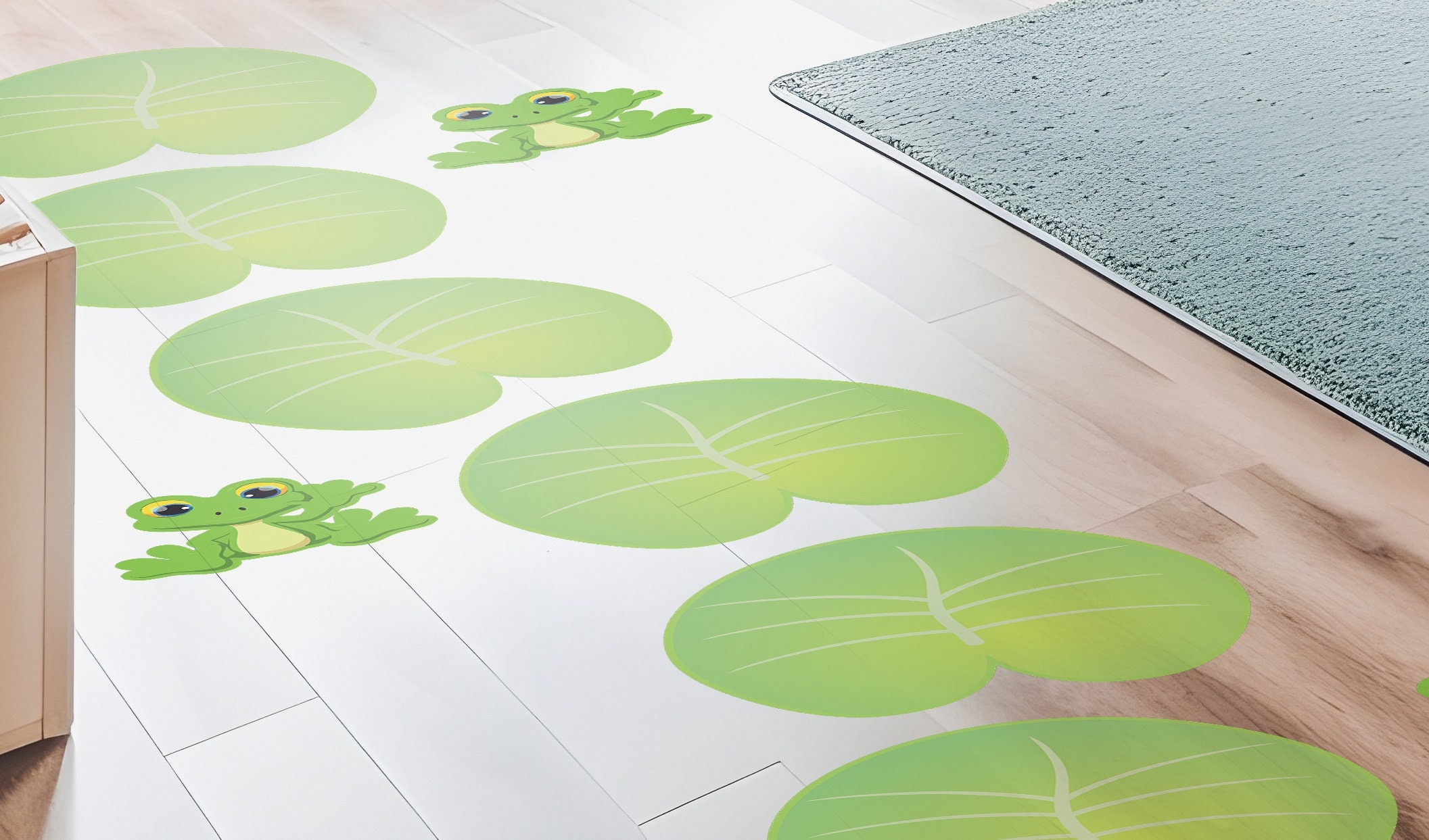 Frog Jump SENSORY PATH Stickers | Floor Decals | Educational Tool ...