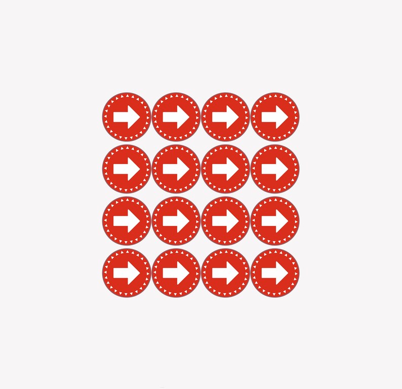 Directional Stickers | Arrow Floor Stickers | Sensory Stickers ...