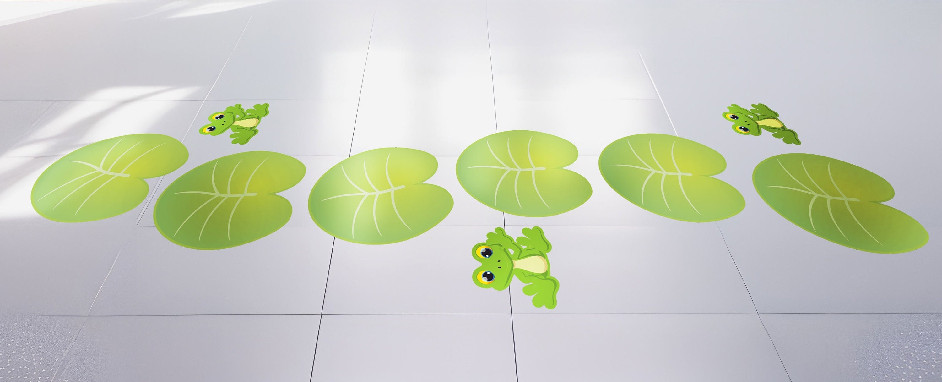 Frog Jump SENSORY PATH Stickers | Floor Decals | Educational Tool ...