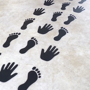 Hand & Foot Hopscotch Decal for Classroom, Educational Decal, Activity ...