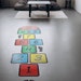 Sensory Hopscotch Floor Stickers | Schools Playground Decal ...