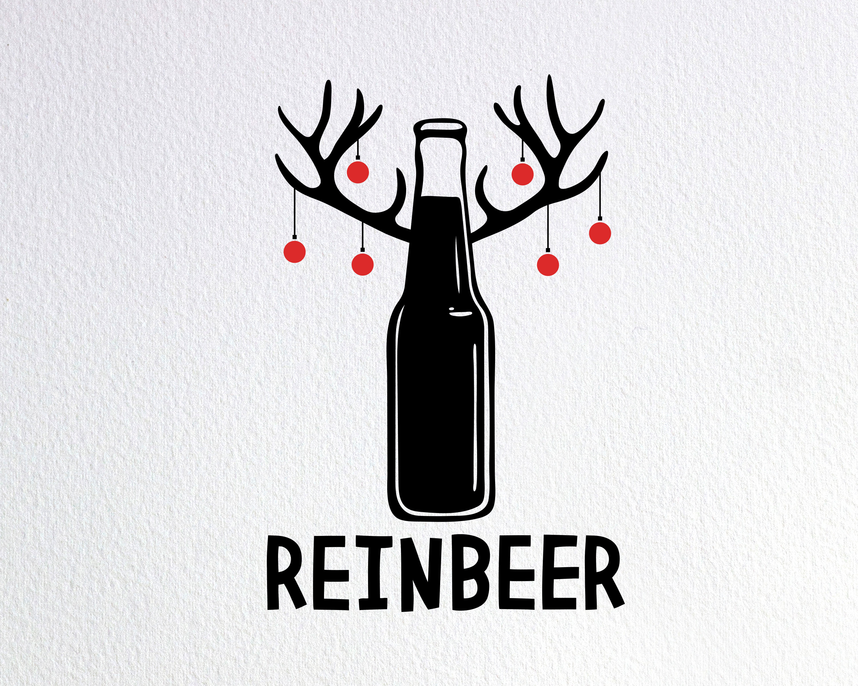 Reinbeer Svg Funny Adult Christmas Beer Shirt Svg Dxf Png - Etsy