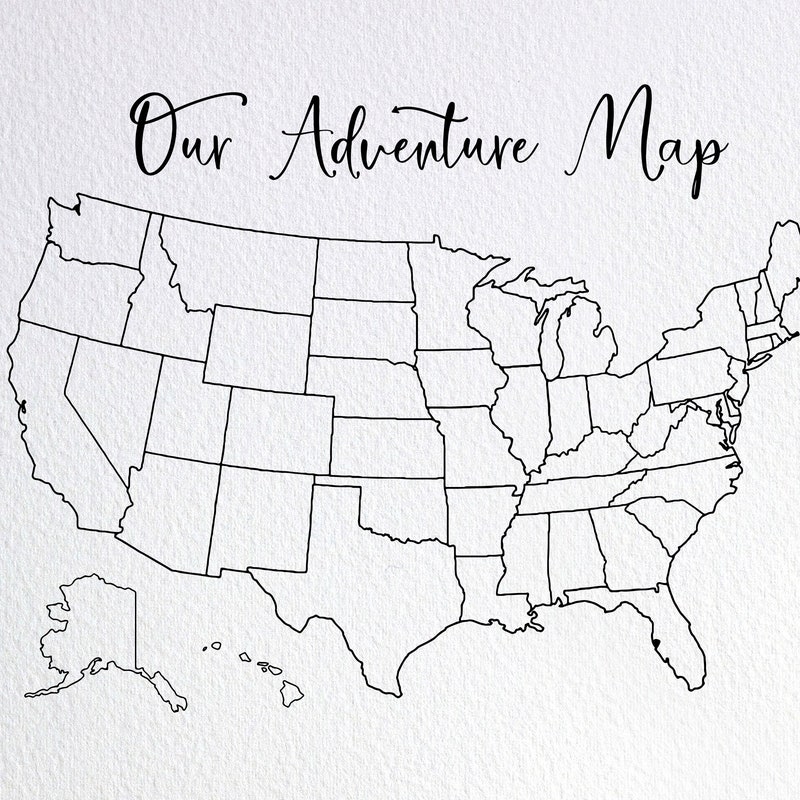 Adventure Map - Etsy