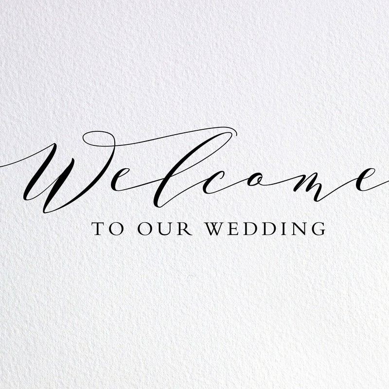 Wedding Sign Svg - Etsy