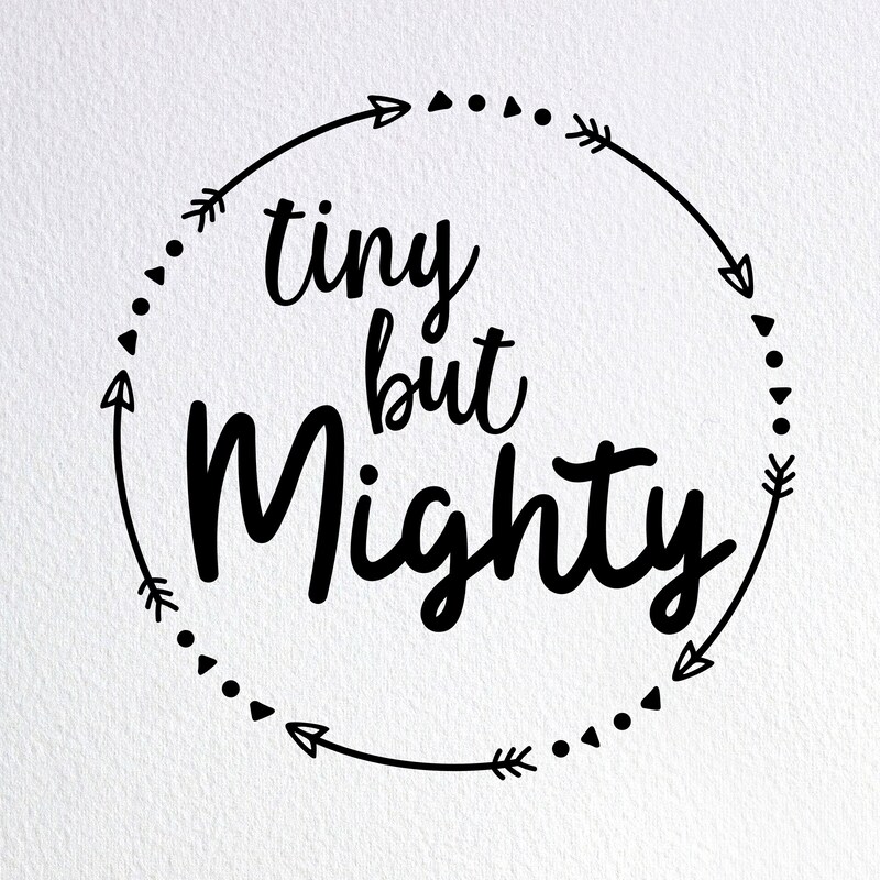 Tiny but Mighty - Etsy