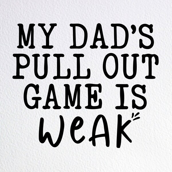 Dad Pull Out Game Svg - Etsy