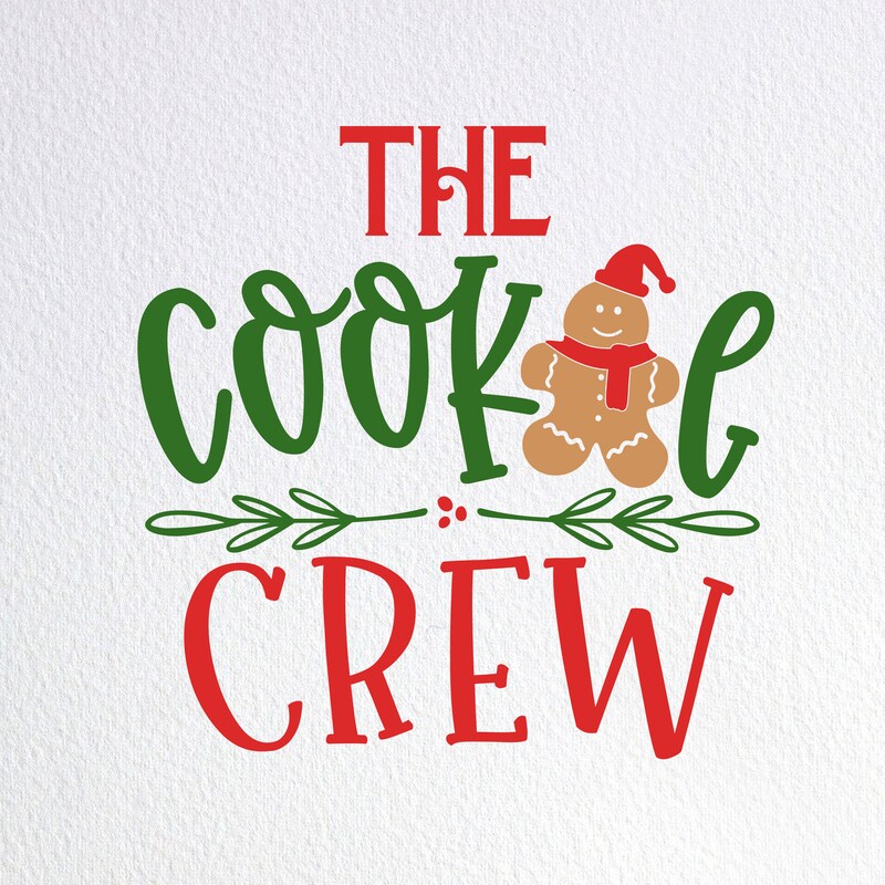 Cookie Crew Svg - Etsy