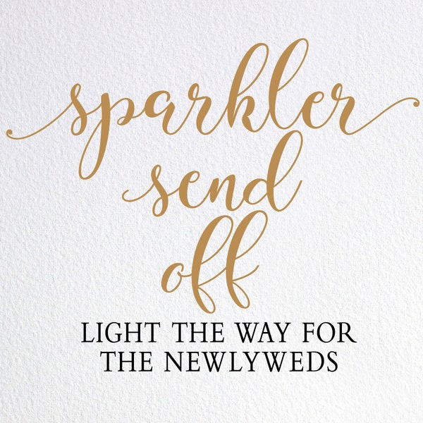 Wedding Send Off - Etsy