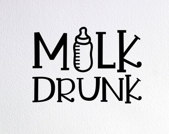 Milk Drunk Png | Etsy
