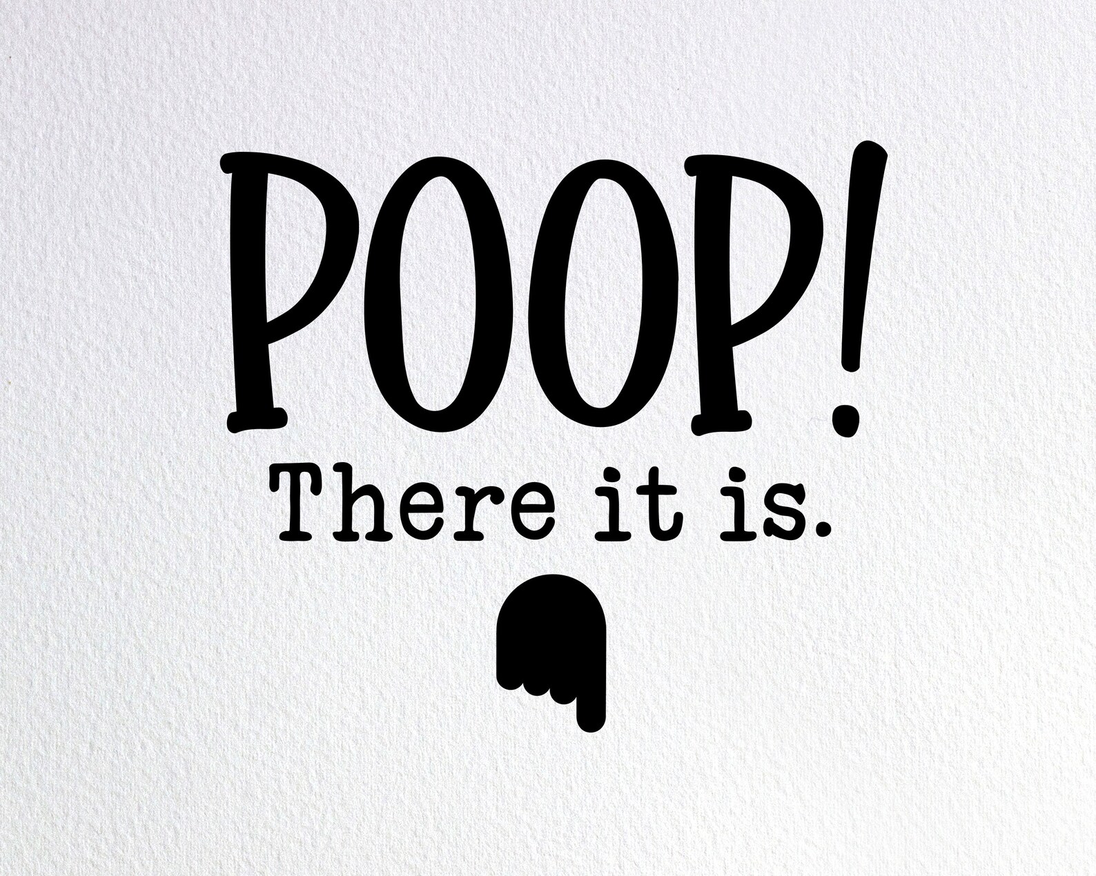Poop There It is SVG: Funny Baby Onesie Cut File (digital Download) - Etsy