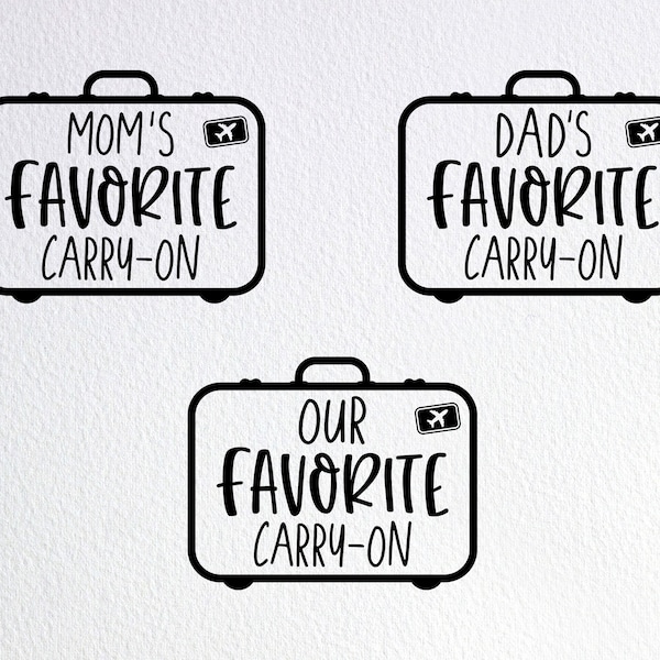 Our Newest Carry on Svg - Etsy