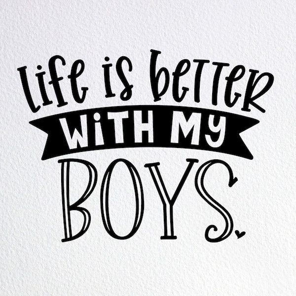 Boys Svg - Etsy