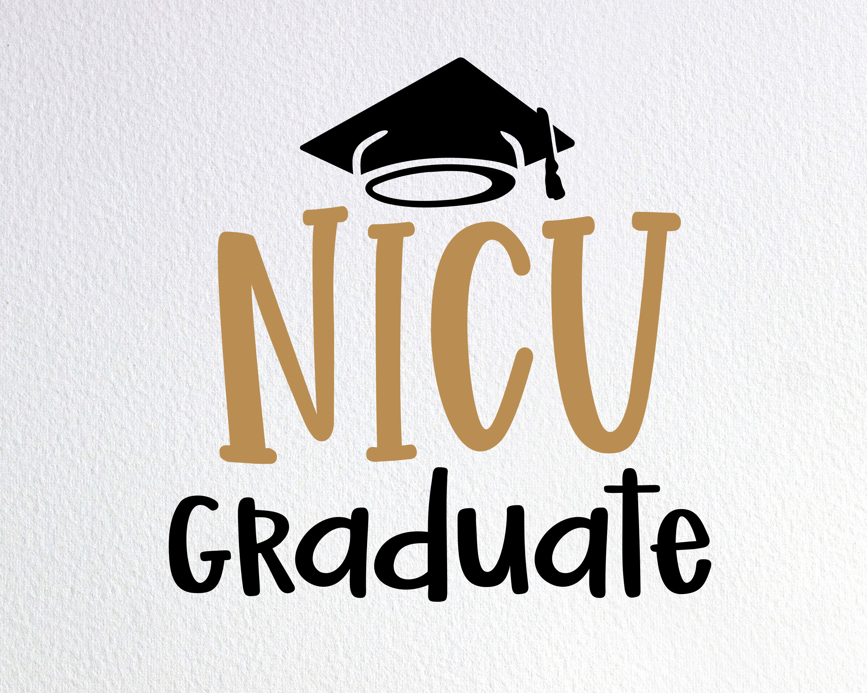Nicu Graduate Svg Nicu Graduate Baby Onesie Svg Dxf Png Cut | Etsy