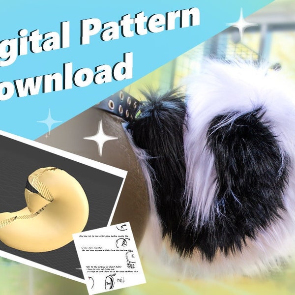Curly Tail Fursuit Pattern - Etsy