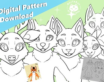 Fursuit Bodysuit Padding Pattern PDF - Etsy