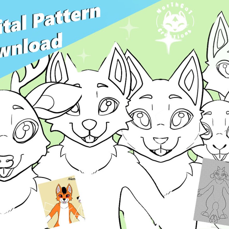 Fursuit Ref Sheets - Etsy
