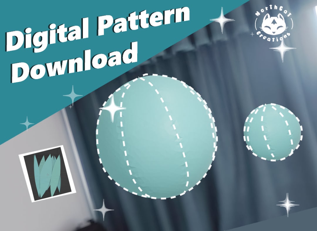 Sphere Pattern/ Sphere Cosplay Template. Round Mask. - Etsy