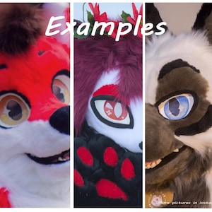 3D Fursuit Follow Me Eye Planks- 3 Styles Bundle- STL Digital Files ...